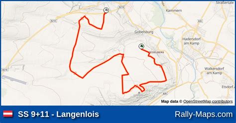 Ss 911 Langenlois Stage Map Waldviertel Rallye 2016 Örm 🌍