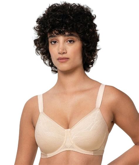 Triumph Airy Sensation Minimizer Bra Nude Beige Curvy