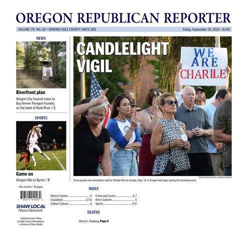 Oregon Republican Reporter 09 19 2025 By Shaw Media Issuu