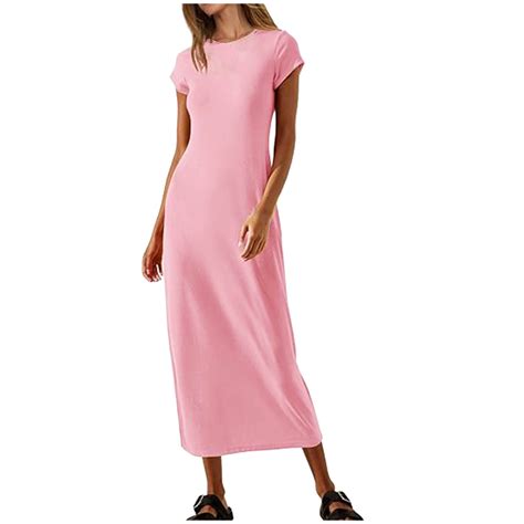Aloohaidyvio Clearance No Boundaries Womens Cap Sleeve Rib Knit Maxi