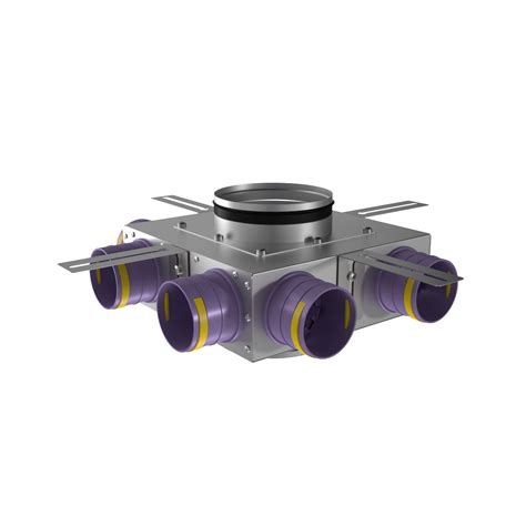 Купить Provent KVF 160/160/75x6 коллектор металлический проходной на 6 ...
