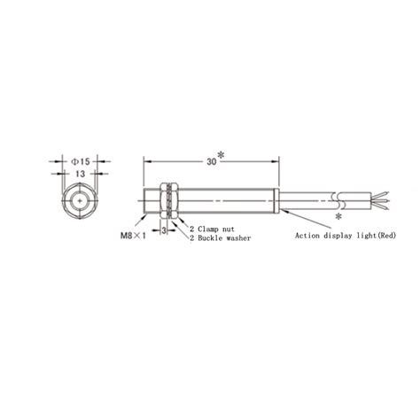 Inductive Proximity Sensor Switch PR08 1 5DN DN2 3 Ubuy India