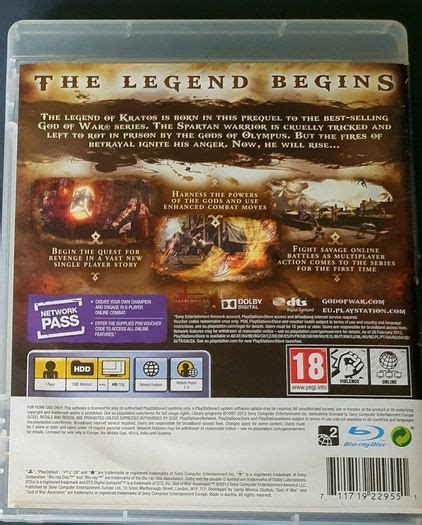 Ps3 Game God Of War Ascension Playstation 3 For Sale In Swords Dublin