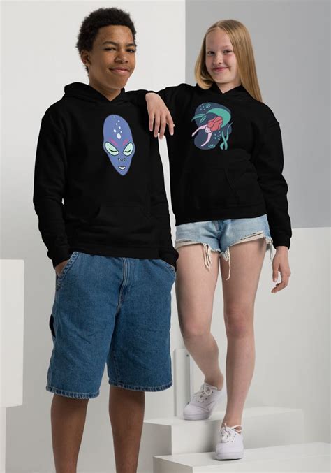 Youth Heavy Blend Hoodie Gildan 18500b Printful