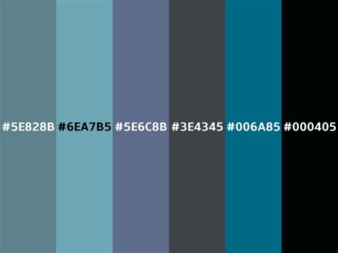 Rgb 94 130 139 Color