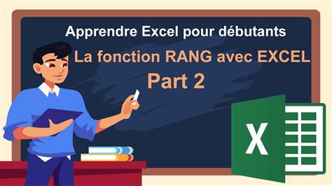 Apprendre Excel pour débutants Darija La fonction RANG sur EXCEL