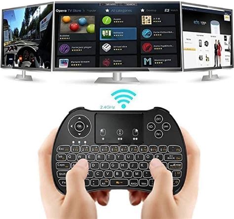 H9 Mini Wireless Keyboard With Touchpad Fly Mouse And Ir Learning Tv Remote Combo Usb 2 4ghz