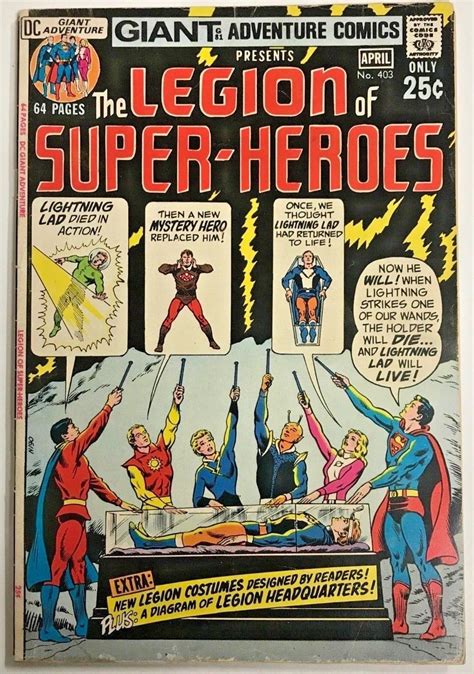 Adventure Comics403 Vg 1971 Dc Bronze Age Comic Comic Books Bronze