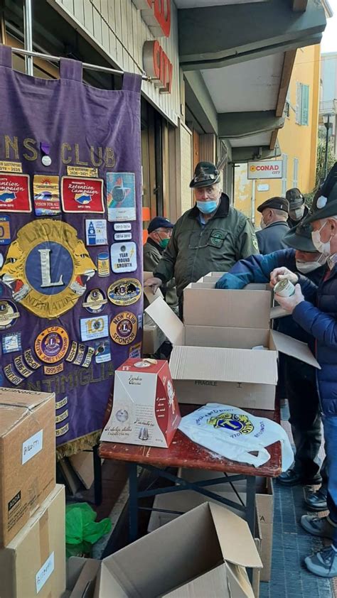 Ventimiglia Il Lions Club Organizza Una Raccolta Alimentare Per Le Famiglie Bisognose Riviera24