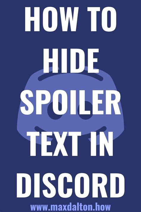 How To Hide Spoiler Text In Discord Artofit