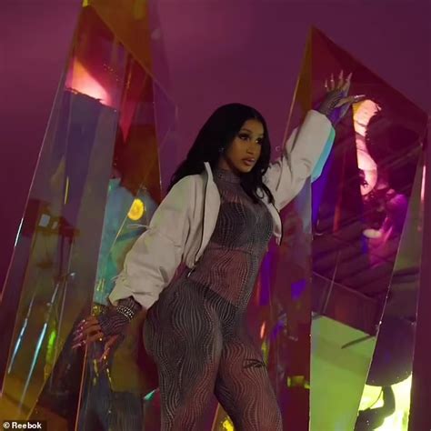 Watch Cardi B Show Off Her Created Booty In A See Through Catsuit Over