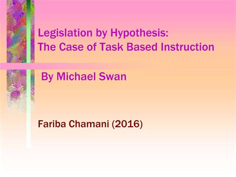 The Theoretical Underpinnings And Practical Challenges Of Task Based Language Instruction Ppt