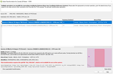 Coordinate System QGIS Grid Shift Files Geographic Information Systems Stack Exchange
