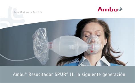 Resucitador Bvm Ambu Spur Ii Neonatal