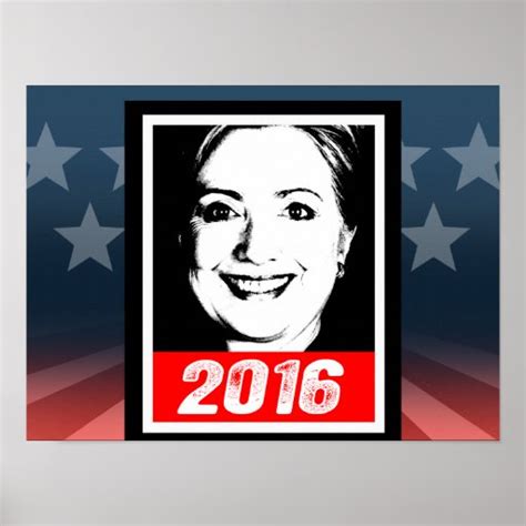 Hillary Clinton 2016 Ink Art Print