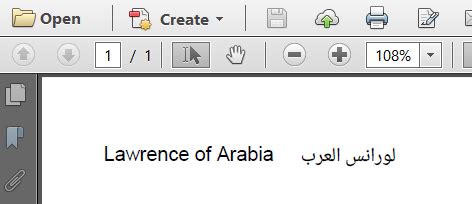 Arabic Characters From Html Content To Pdf Using IText Stack Overflow