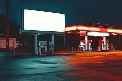 Gas Station Electronics Hardware Machine Premium Ai Generated Image