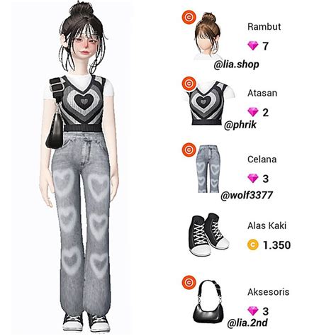 Zepeto Outfit Gaya Model Pakaian Gaya Busana Model Pakaian