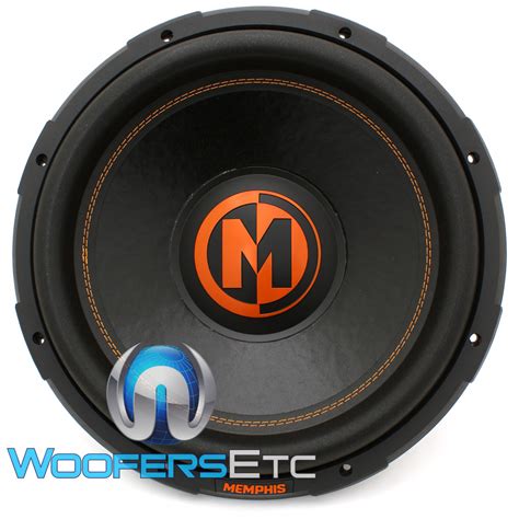 Memphis Audio MJP1544 MOJO Pro 15" 1500W Dual 4-Ohm Subwoofer