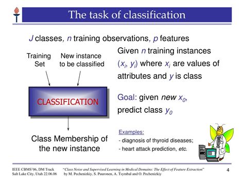 Ppt Class Noise And Supervised Learning In Medical Domains The Effect Of Feature Extraction