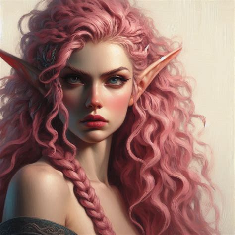 Pink Elf By Headlessape On Deviantart