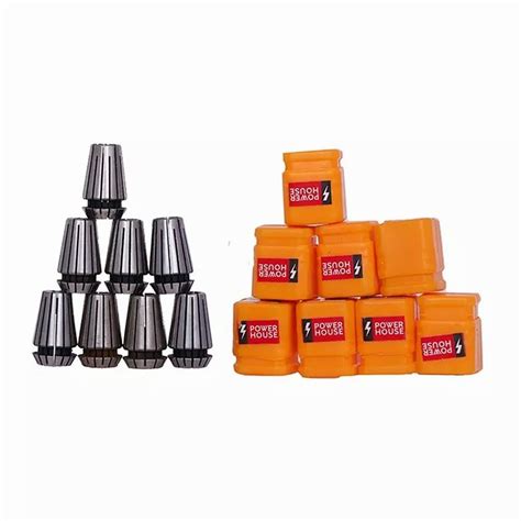 Powerhouse Er 16 8 Pcs High Precision Collet Set At ₹ 799 Piece Er