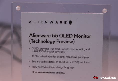Alienware Inch K Hz Oled Display Is An Absolute Beauty Lowyat Net