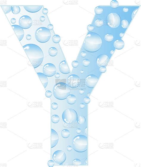 字母肥皂泡水滴信从水里冒出来