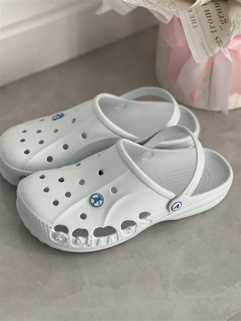 Білі жіночі крокси сабо — ціна 290 грн у каталозі Шльопанці Купити жіночі речі за доступною