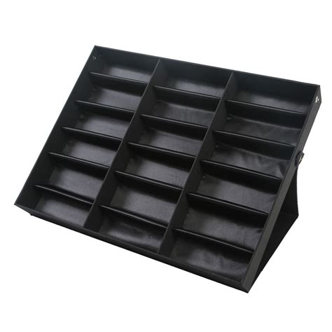 18 Grid Sunglass Eyewear Display Storage Case Shop Today Get It