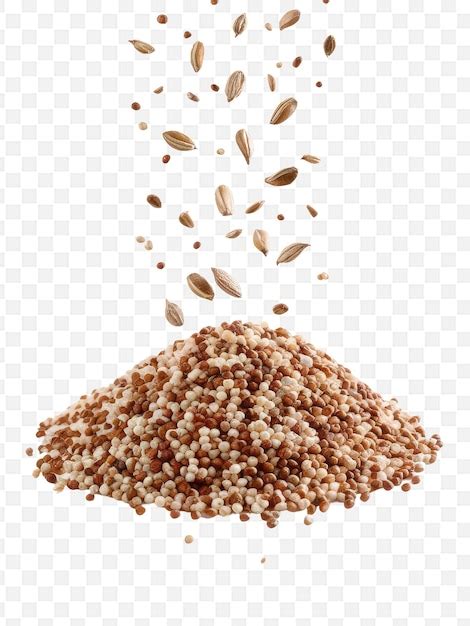 A Pile Of Seeds With A Heap Of Seeds Falling Out Of It Premium Ai Generated Psd