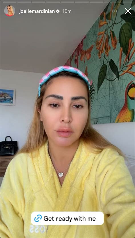 هكذا أطلت جويل مردينيان بدون مكياج نهائياً هل ملامحها اختلفت كثيراً؟