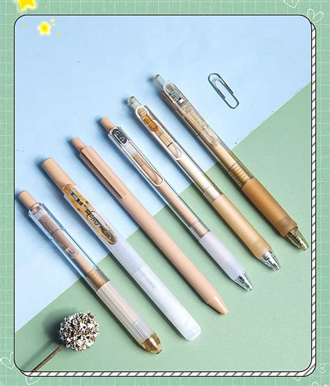 STYLO Ice Cream Powder Ensemble de stylos à Gel crème et surligneur pièces cylindre