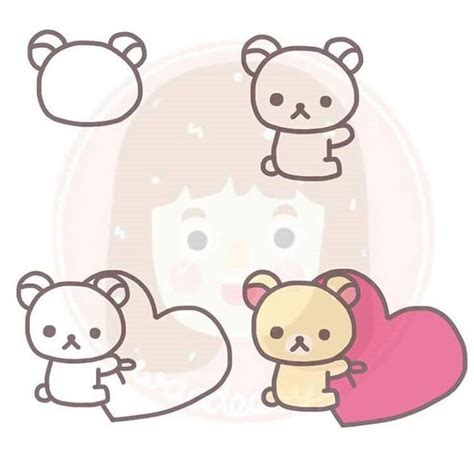 Cách Vẽ Cách Vẽ Gấu Siêu Cute Thật đáng Yêu