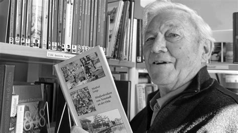 Neustädter Heimatforscher Und Buchautor Manfred Lange Verstorben