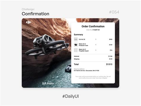 Confirmation Challenge Daily Ui 054 By Jeffrey Gomes On Dribbble