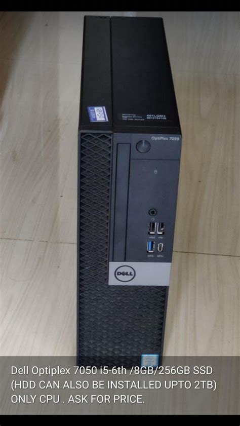 I3 Dell Cpu For Computer Memory Size 4gb At ₹ 5000 Piece In