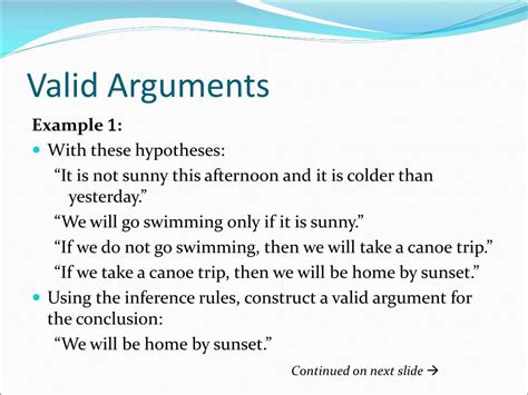 Ppt Rules Of Inference Powerpoint Presentation Free Download Id
