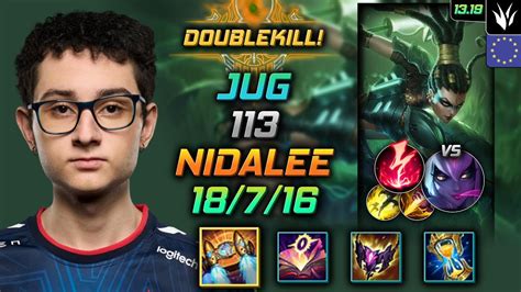 Nidalee Jungle Build 113 Hextech Rocketbelt Electrocute Lol Euw