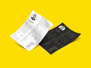 Free Corel Draw Resume Template For Job Seeker