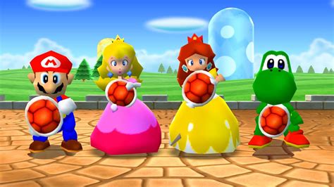 [마리오 파티9] 미니 게임 마리오 Vs 공주 복숭아 Vs 데이지 공주 Vs 요시 마스터 난이도 Youtube
