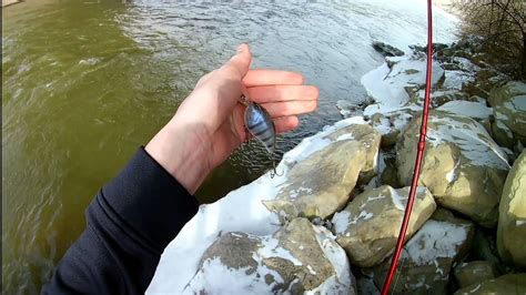 Winter Crankbait Fishing On The Yellowstone River Youtube