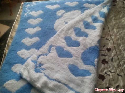 Плед из пряжи ализе софти (alize baby softy) спицами для начинающих ...