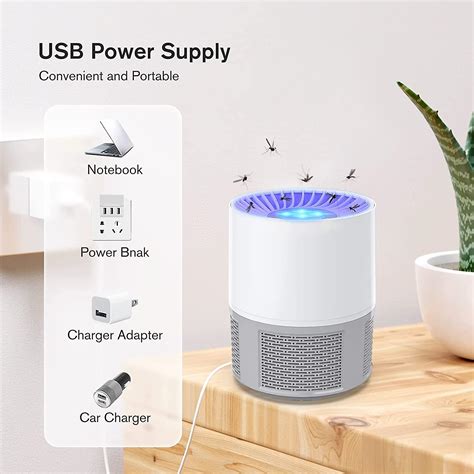 Dww Lampe Anti Moustique Electrique Anti Moustique Exterieur Intrieur Usb Tue Mouche