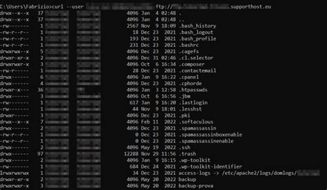 Linux Comando Curl Come Usarlo Esempi Supporthost