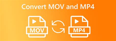 Cómo convertir MOV a MP4 y MP4 a MOV de manera eficiente