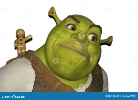 Shrek And The Ginger Bread Man Editorial Photography Image Of Myers Gingerbread 304955457