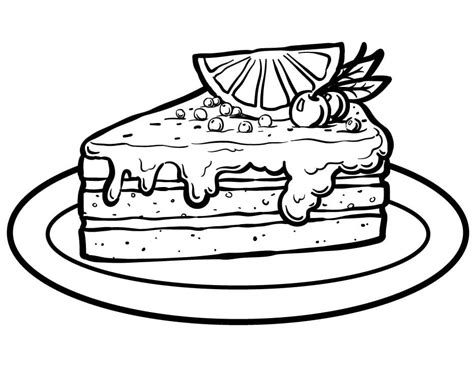 Disegni Di Torta Da Colorare Disegni Colorarecom Images And Photos Finder