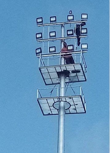 High Mast Stadium Lighting Pole 12 M At ₹ 150000 Piece In North 24