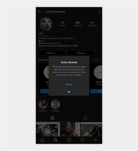 Action Blocked On Instagram Heres What To Do